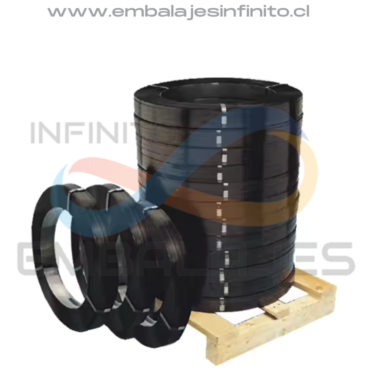 Zuncho Metálico 1/2 (12 mm) Acero Esmaltado - Embalajes Infinito
